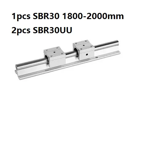CNC Linear Guide Rail: SBR30 Support Rail Linear Guide With SBR30UU ...