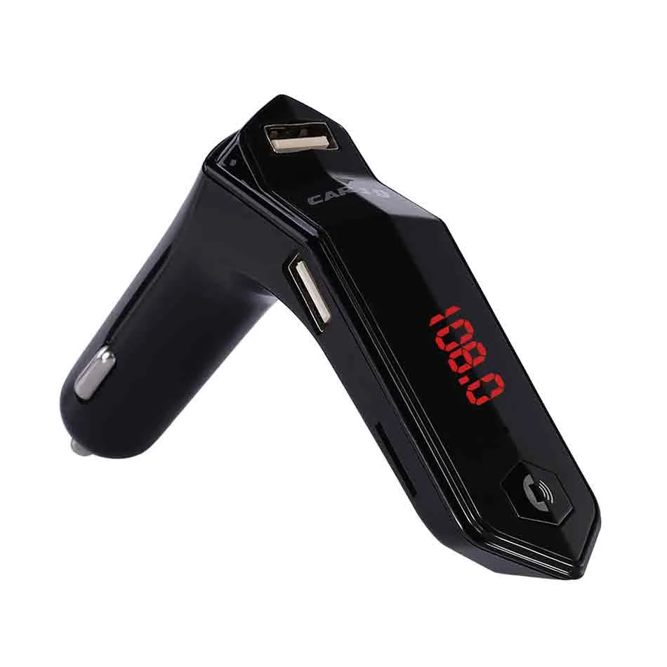 S9 Bluetooth FM Transmitter For Car, Hands Free FM Radio Adapter With ...