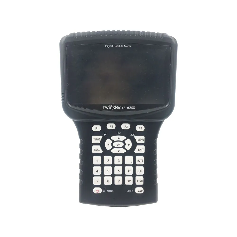 Handheld Satellite Finder Meter: 4.3 LCD, DVB-S2 Support, Spectrum ...