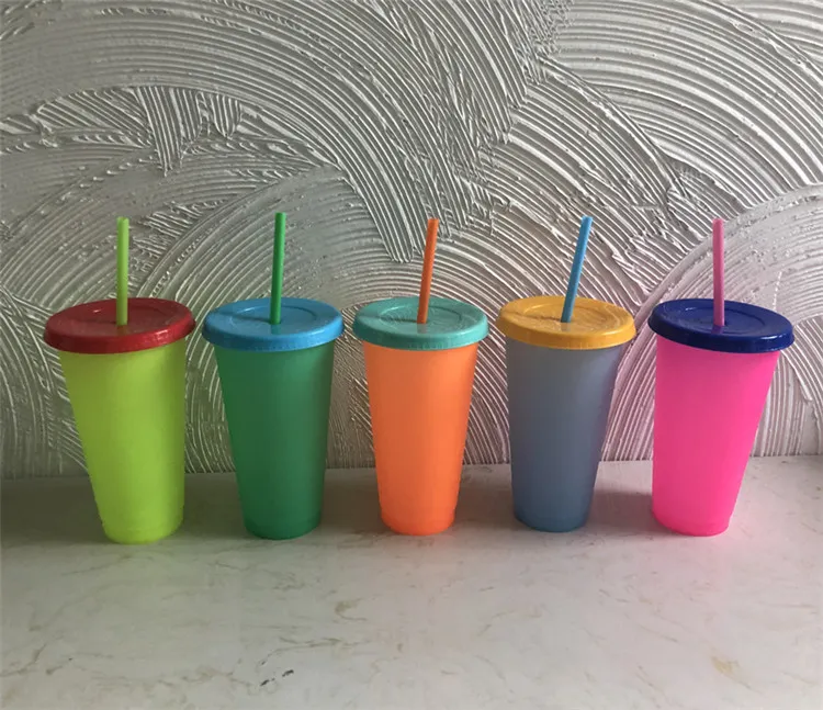 24oz Color Changing Plastic Coffee Mug Eco Friendly... From V ...