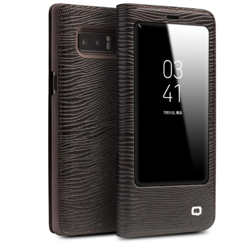 Premium Genuine Leather Flip Stent Carphone Warehouse S8 Case Galaxy ...