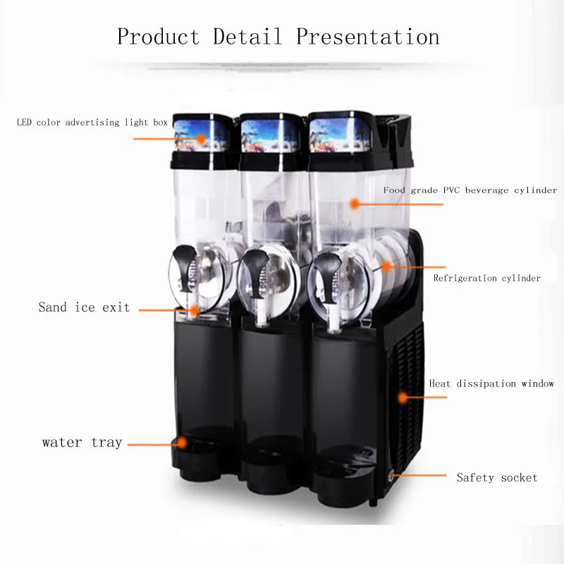Automatic Snow Melting Machine High Quality Ice Maker For Smoothies And ...