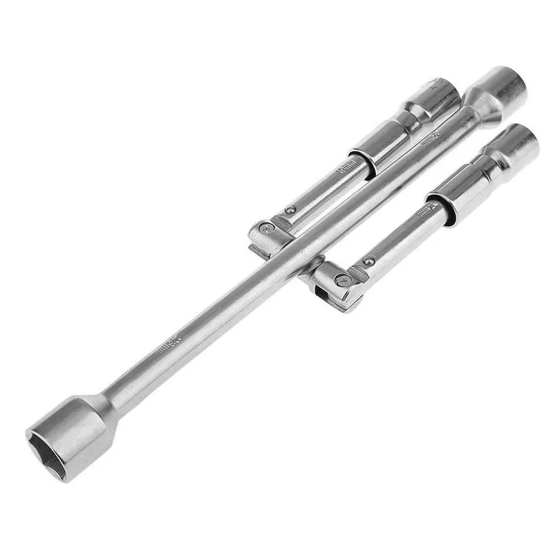 4-Way Car Wheel Lug Nut Socket dynamometric wrench Spanner Hand Tool ...