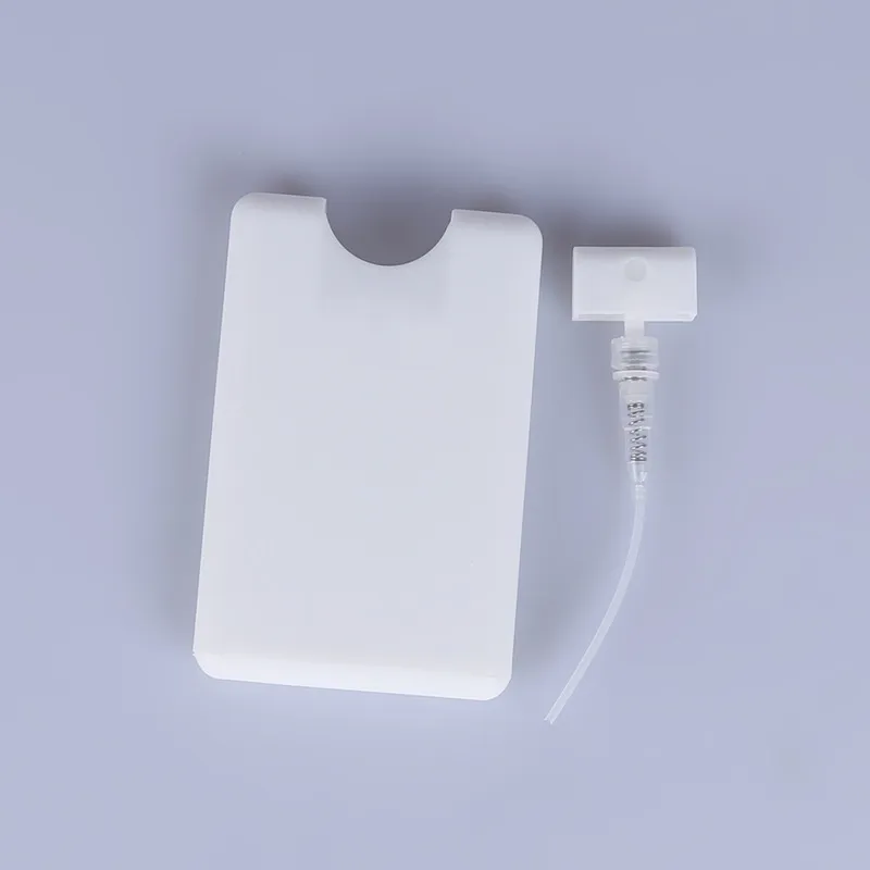 Wholesale Refillable 20ml Card Shaped Plastic Pocket Spray Bottle Empty ...