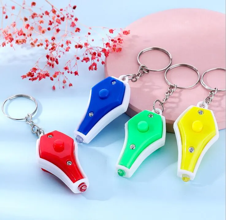 UV Purple Mini Mini Croc Keychain LED Torch Light For Outdoor Money ...