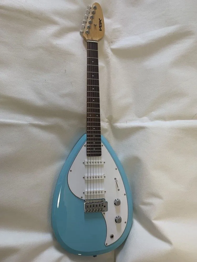 VOX Mark III V MK3 Teardrop Type Electric Guitar 3S Light Blue Single ...
