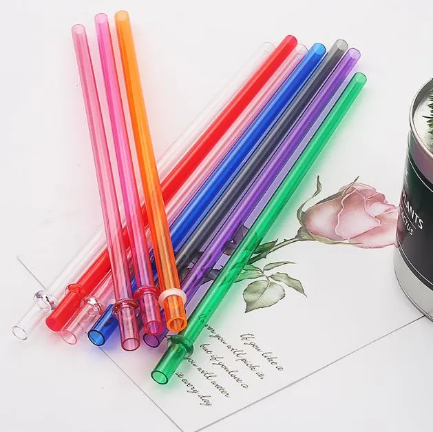 Reusable AS Plastic Straight Drinking Straws 230x7mm... From B2b_baby ...