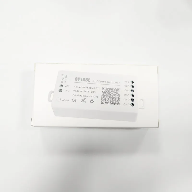DHgate.com:SP108E SPI WiFi LED Controller for WS2812B/WS2813/SK9822 ...