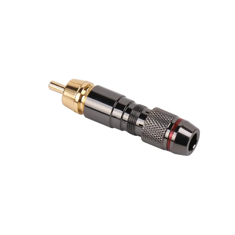 Sindax RCA Head Plug Terminals Double Lotus Adapter For High Grade AV ...