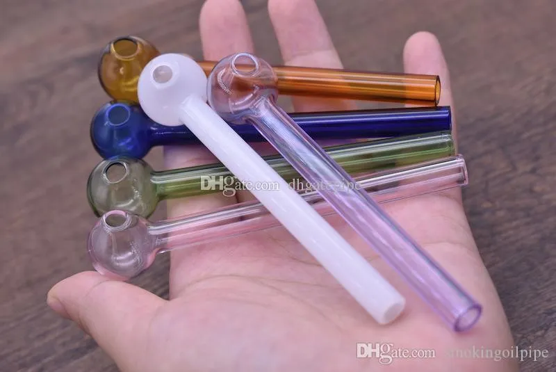 Pyrex Glass Oil Burner Pipes Colorful Smoking Pipes Nuevas Llegadas 4 ...