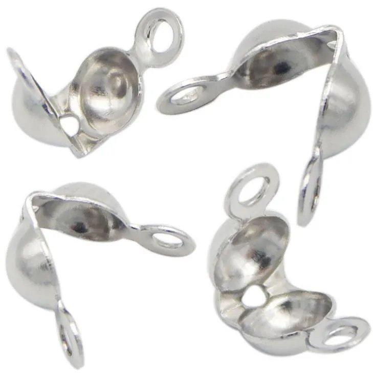 Premium Stainless Steel Bead Clasp - Fits 3mm Beads - Necklace Chains ...