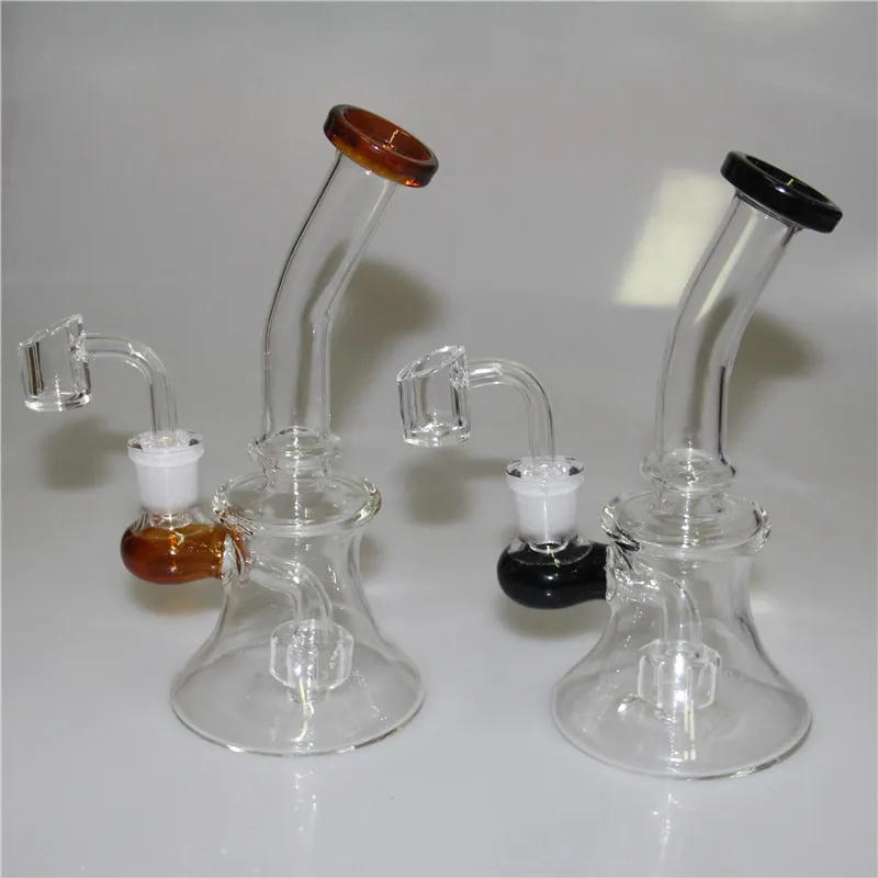 Wholesale Mini Pocket Glass Bong With Recycler, Quartz Banger, And ...