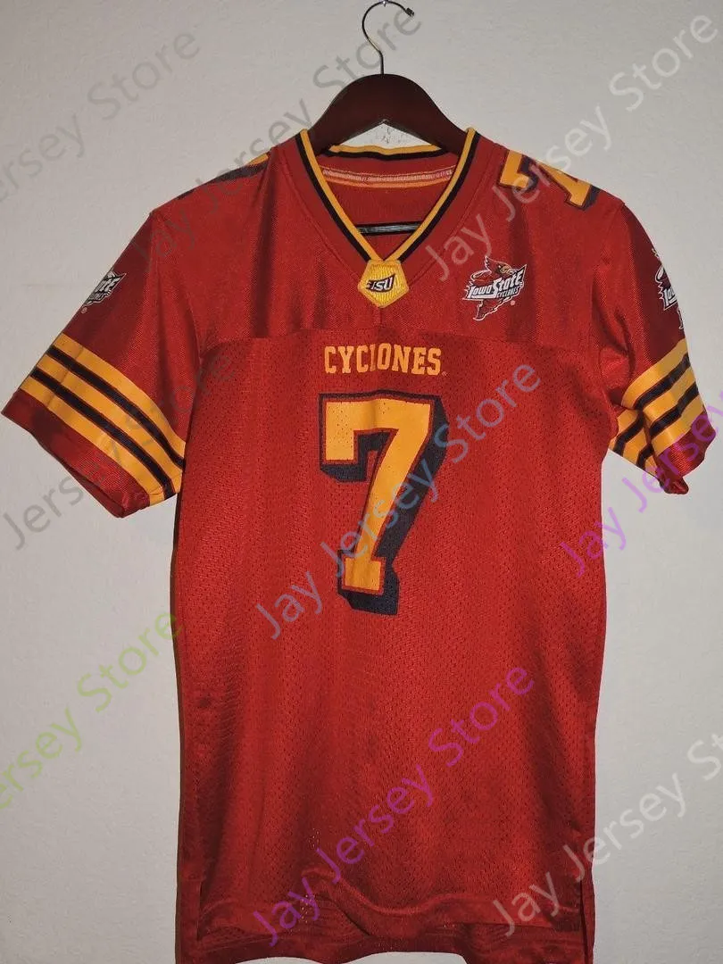 Iowa State Cyclones NCAA College Football Jersey, Rocco Becht, Brock ...