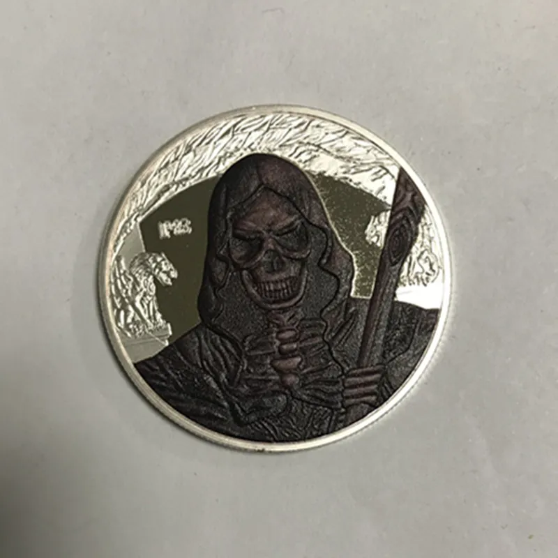 DHgate.com:10 Pcs Wholesale Monster Scream Ghost Killer Coins Spirit ...