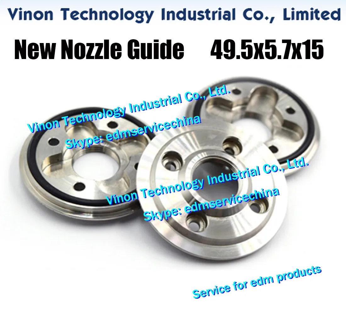 Wholesale Edm Nozzle Guide New Type 49.5x5.7x15mm For Water Nozzle ...