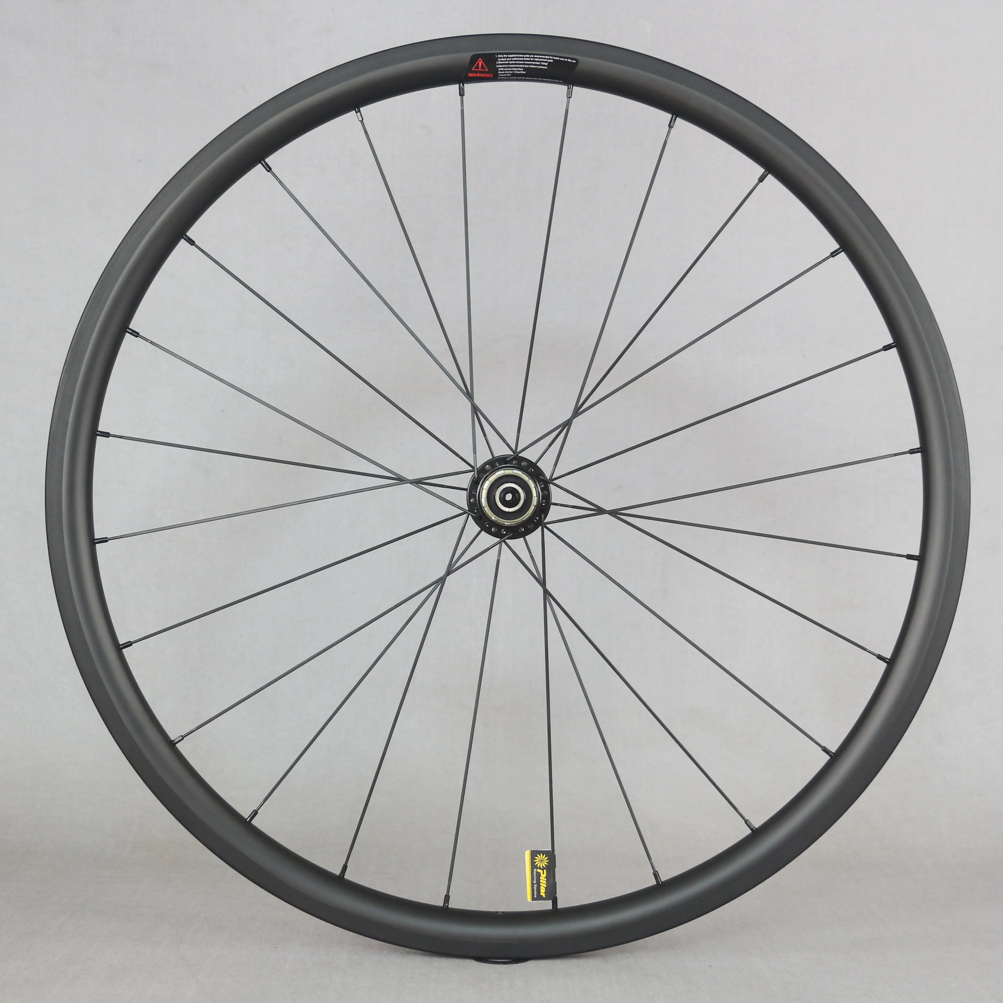 50mm Carbon Fiber Road Wheelset - Lightweight Clincher Wheels, A291 ...