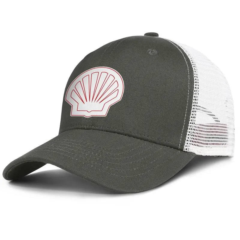 Shell Gasoline Gas Card Logo Army_green Mens And Womens Trucker Cap ...