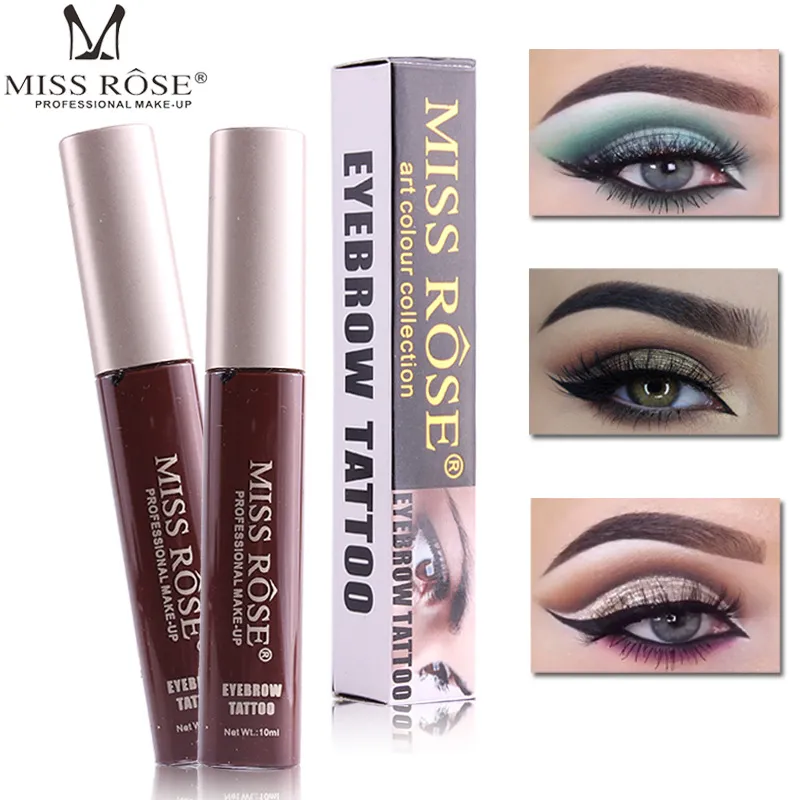 DHgate.com:MISS ROSE Liquid Eyebrow Tattoo Cream, Waterproof Eyebrow ...