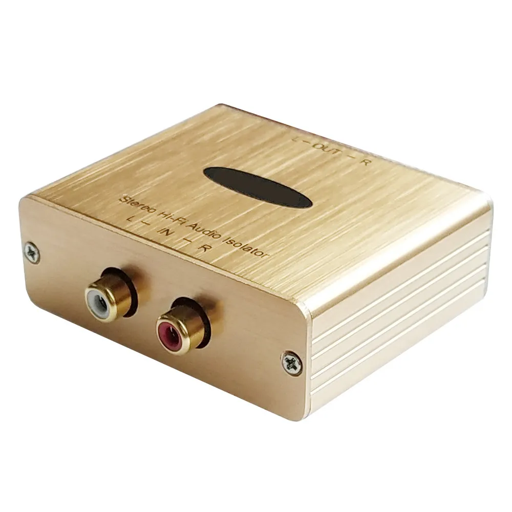 Utkgi Stereo Hum Eliminator RCA Audio Noise Filter And Ground Loop ...