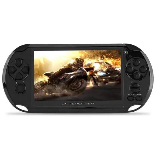 X9 Handheld Game Player 8GB Storage, 5 Inch Large Screen, Ps Vita Mp4 ...