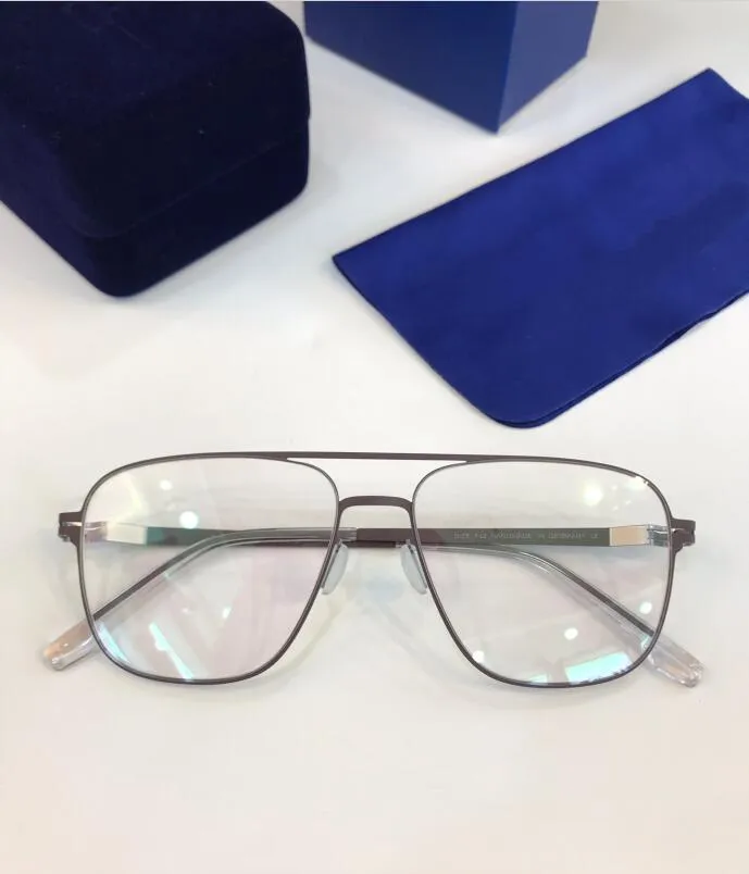 Clear Lense Retro Eyeglasses For Men And Women Wholesale Myopia Silver