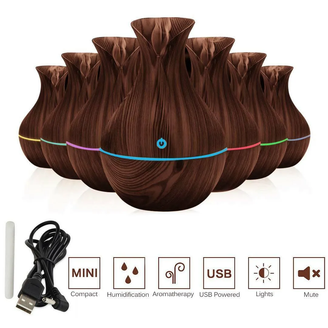 DHgate.com:7 Color LED Ultrasonic Aromatherapy Diffuser, Essential Oil ...