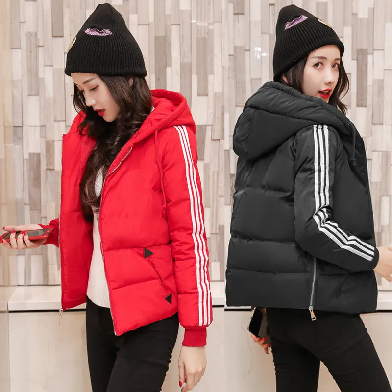 Warm Cotton Padded Clothes Loose Winter Coat Female Short Paragraph ...