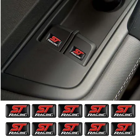Car Sticker ST RACING MOTOR SPORT for Ford Focus 2, Focus 3, Mondeo ...