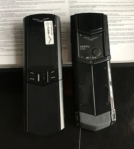 Luxury Gold Signature Slider Dual SIM Alcatel Flip Phone With Stainless ...