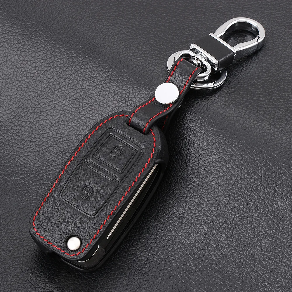 Premium Leather Flip Key Navigator Cases For Volkswagen VW Amarok Polo ...