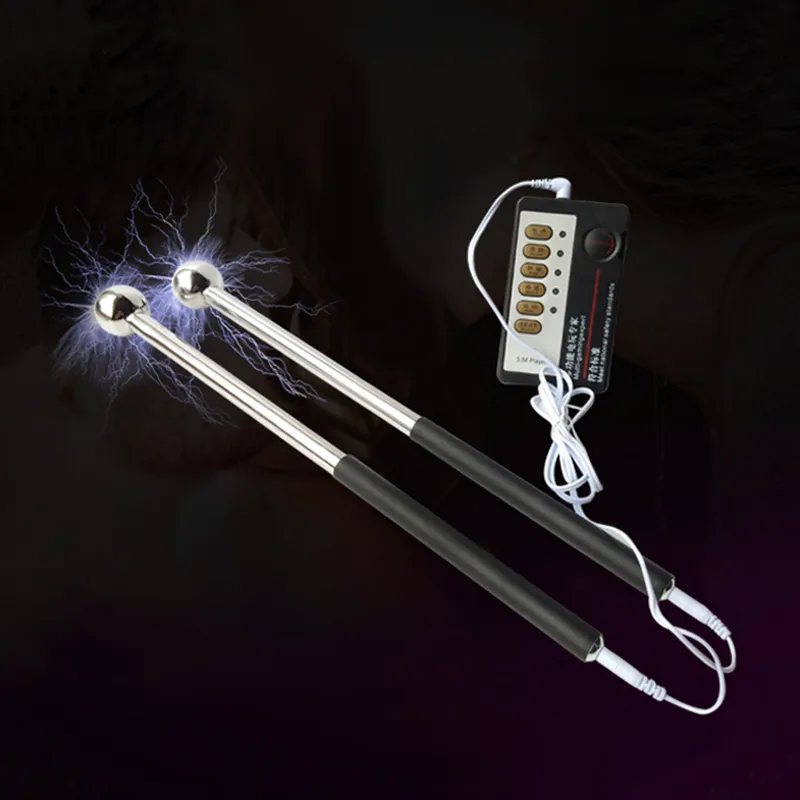 Électrique Bâton Shock Métal Anal Clit Titiller Stimulez Masturbateur