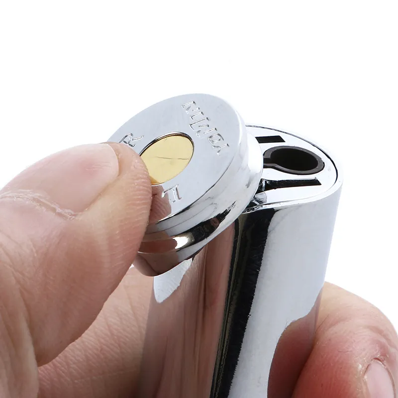 Multi Purpose Bullet Lighter With LED Lighting Butane Jet Torch For ...