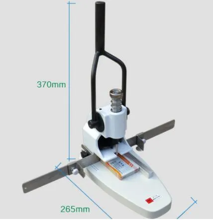 T30 Enkele Gat Ponsmachine Papieren Album Tag Boormachine Kan Punch ...