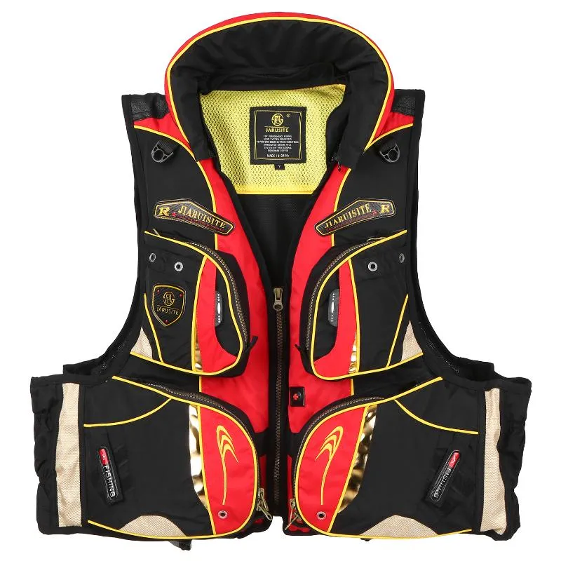 DHgate.com:Advanced Floatation Vest: Multiple-Pocketed Fishing Life ...