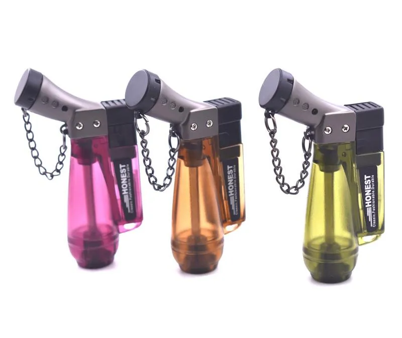 HONEST Jet Torch Lighter: Adjustable Flame Butane Refillable For Cigars ...