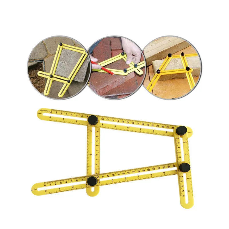 DHgate.com:Caliper Gauge Tool - Adjustable Angle Measuring Square, Four ...