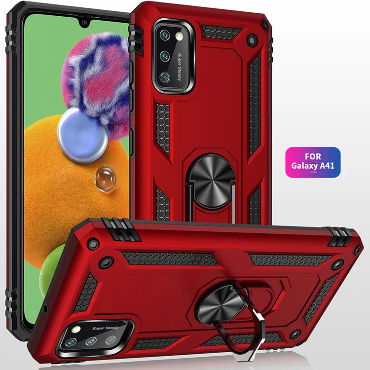 Shockproof Military Grade Magnet Bracket Kickstand Case For Samsung ...
