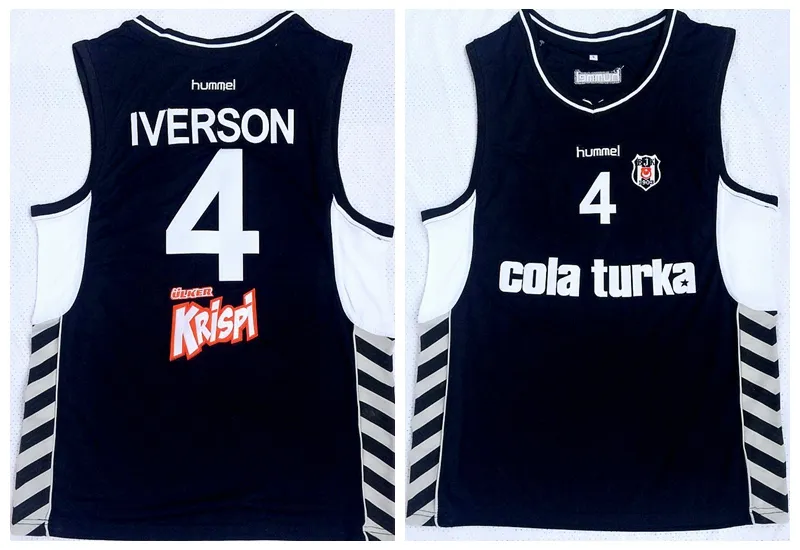 NCAA Georgetown Hoyas Allen Iverson College Jersey 4 Allen Iverson ...