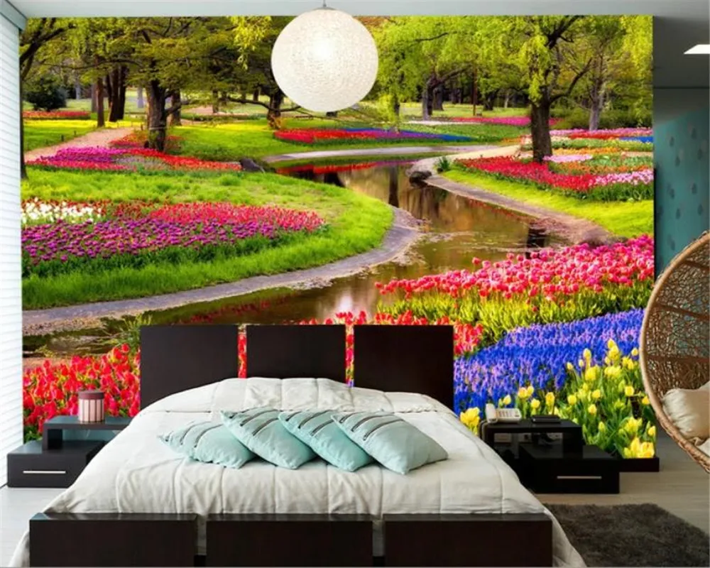 Beautiful Garden Wallpaper 3d