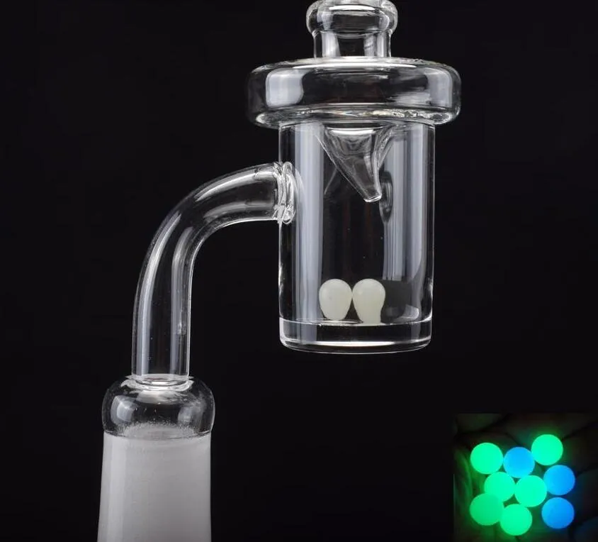 Colorful 5mm Bottom Quartz Banger Dab Nail with Carb Cap and Terp Pearl ...