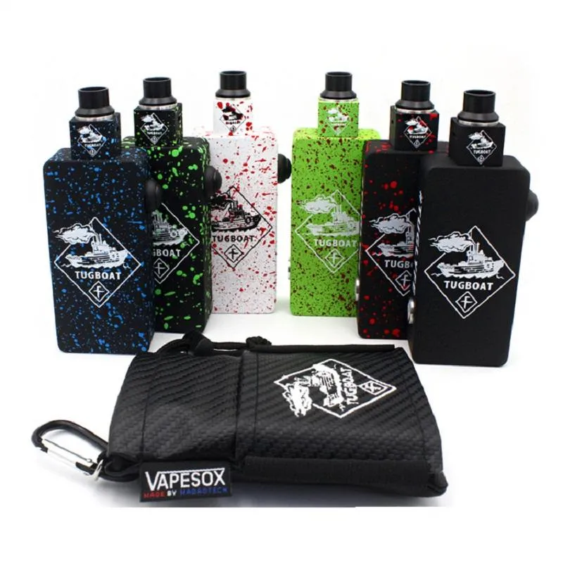 Retail Tug Boat Box Mod Kit Tuglyfe Unregulated Box Vape Mod With ...