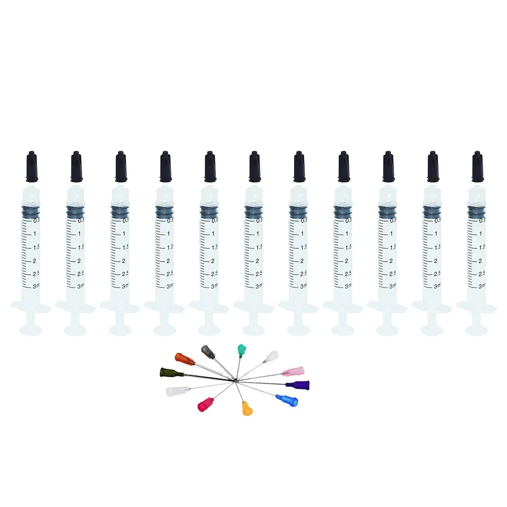 Large Syringes 3ml With Blunt Tip Needles 1.5 Inch 14G 27G Plastic ...