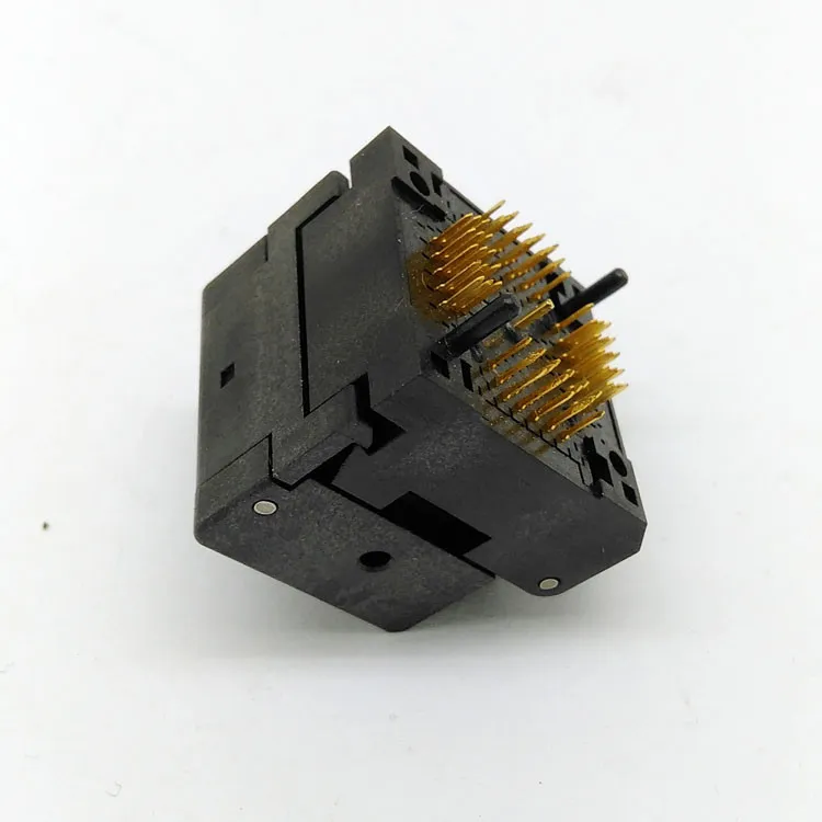 MLF64 Burn In Socket IC Test Socket With IC550 0644 006 G, 0.5mm Pitch ...