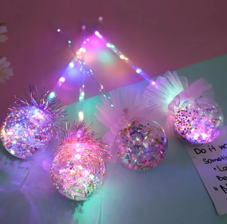 Party Light Up Magic Ball Wand LED Glow Stick Rave Toy For Birthdays ...
