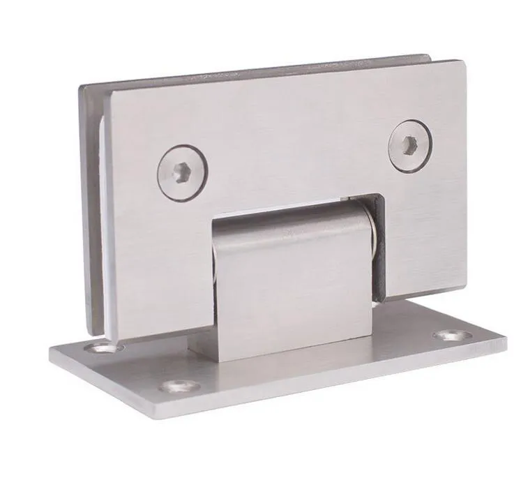 DHgate.com:New Stainless Steel 90° Bathroom Clamp Shower Door Hinges ...