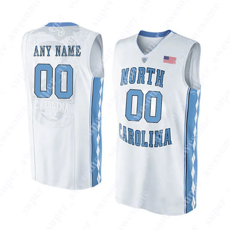 North Carolina Tar Heels Basketball Jersey Bacot, Davis, Ingram, Ryan ...