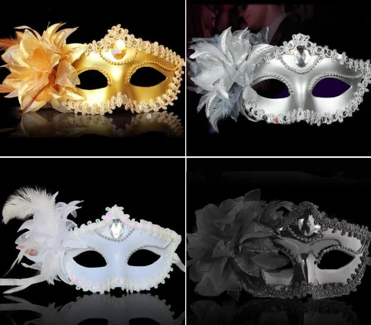 Party Mask Sexy Halloween Masquerade Eye Mask Venetian Princess Half ...