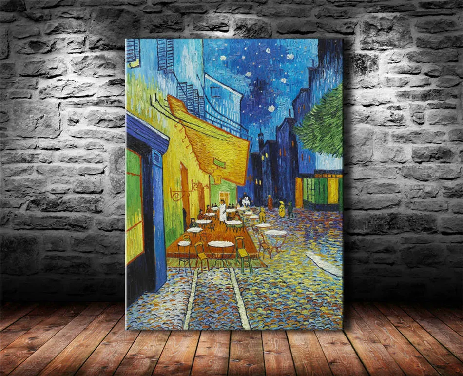 Van Gogh Cafe Terrace At Night Hd