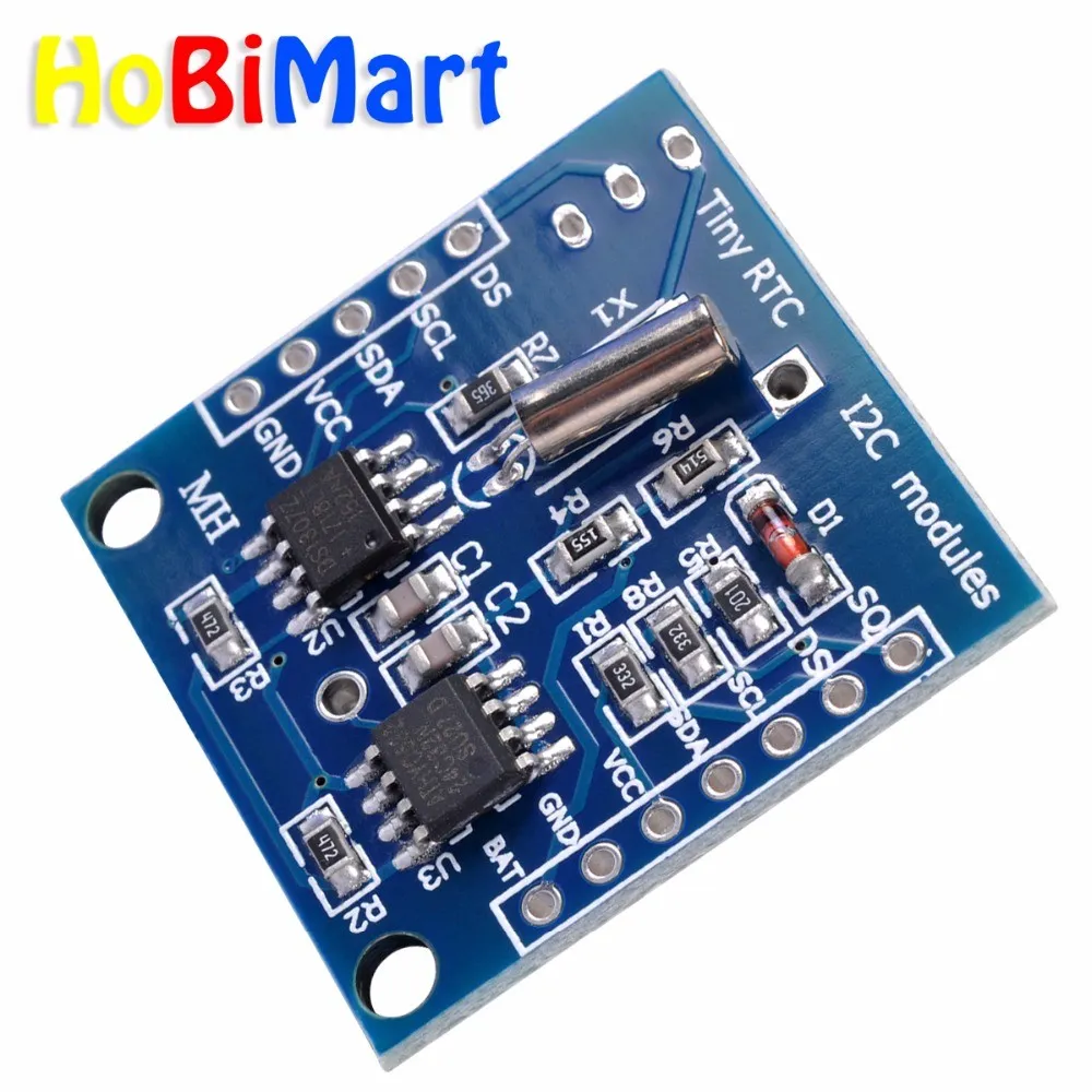 Módulo De Reloj En Tiempo Real DS1307 AT24C32 I2C Con 51 AVR Arm Pic Compatible De $102.08 | DHgate