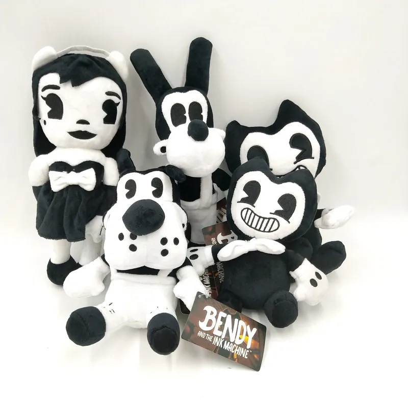 30cm Entangled Bendy & Dog Bendy And The Ink Machine Plush Doll Toys ...